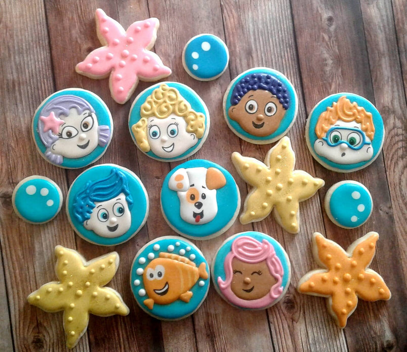 Bubble Guppies Cookies