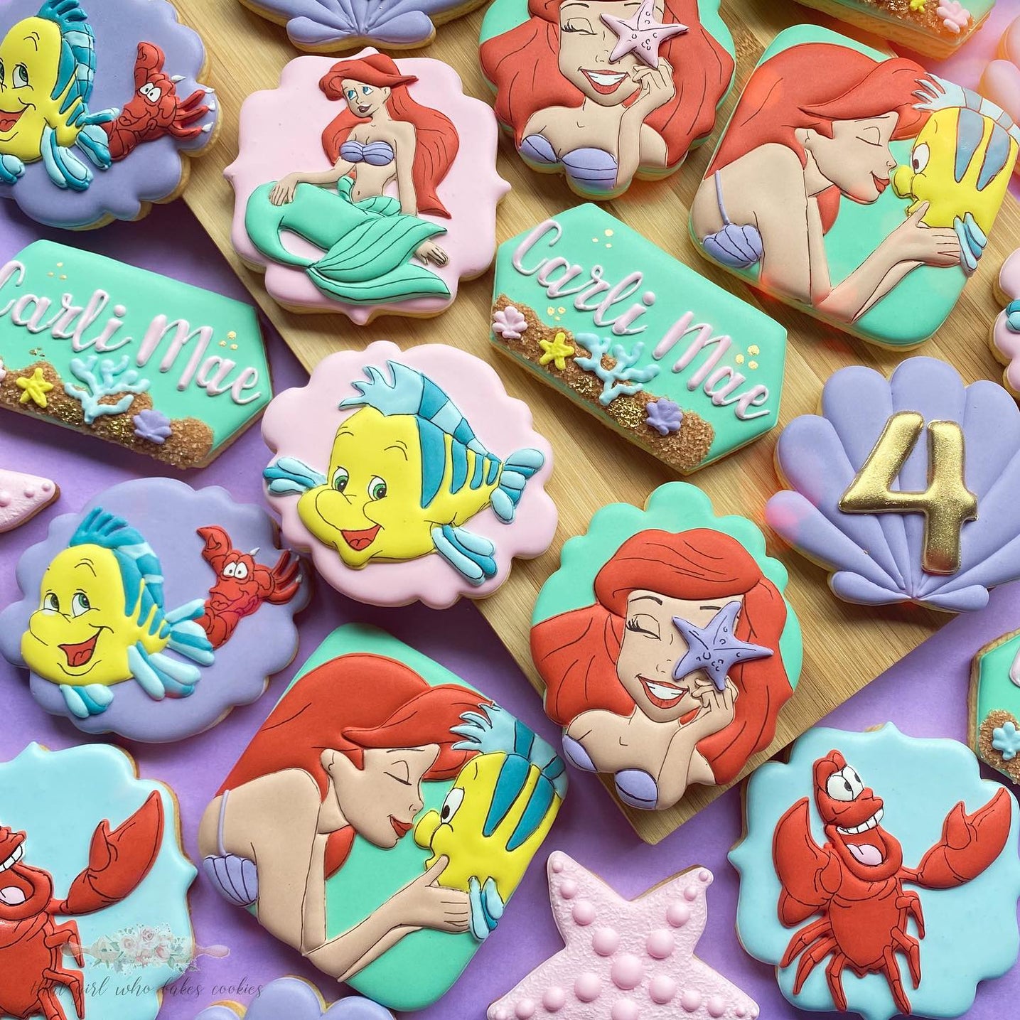 "We're All Mad Here" Alice In Wonderland Iced Sugar Cookies — The Iced ...
