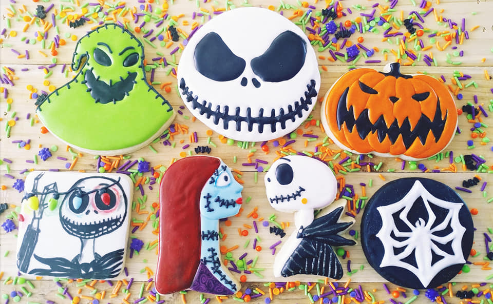The Nightmare Before Christmas Iced Sugar Cookies | Jack, Sally, Oogie ...